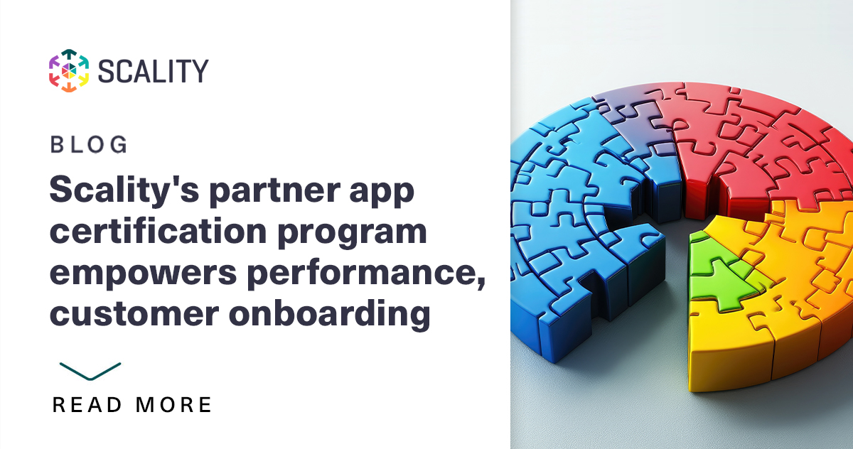 Scality Partner Apps: Ensuring Reliable Storage Integrations
