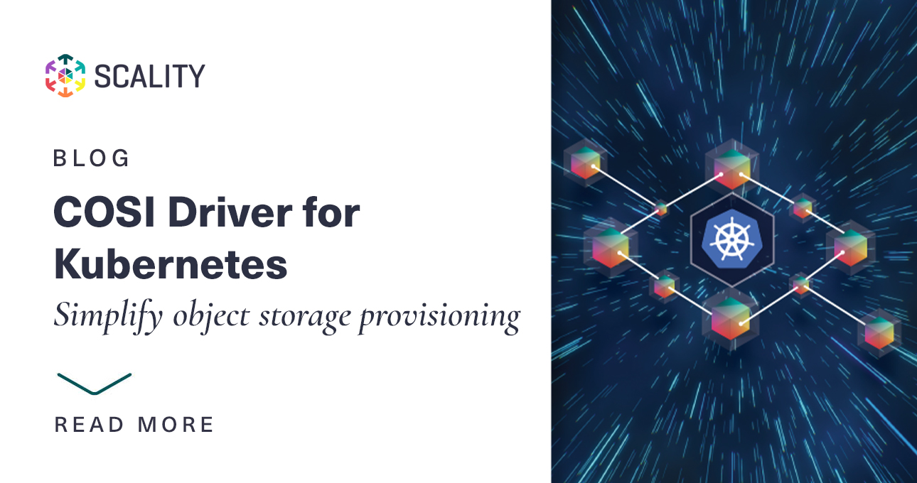 COSI Driver for Kubernetes: Simplified Object Storage | Scality
